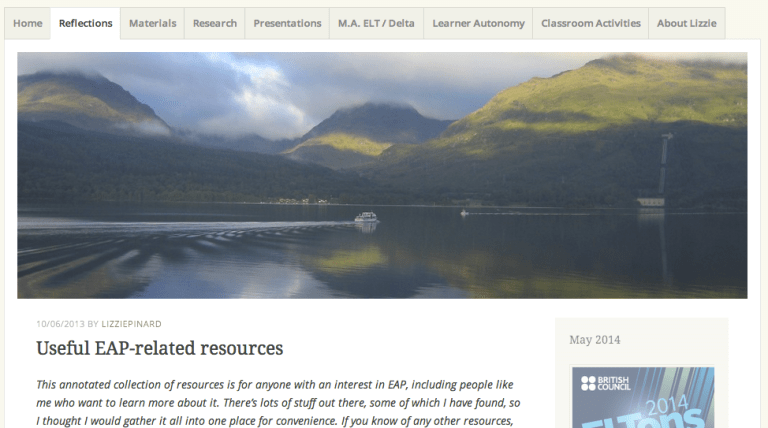 My top 10(+!) EAP resources – Lizzie Pinard