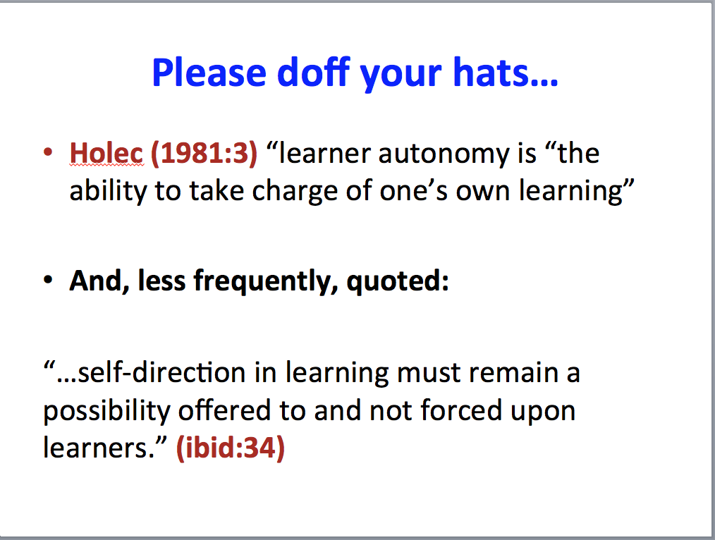 Leeds Beckett Multimedia and Independent Learning module session 2: The ...