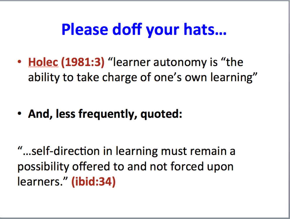 Leeds Beckett Multimedia and Independent Learning module session 2: The ...